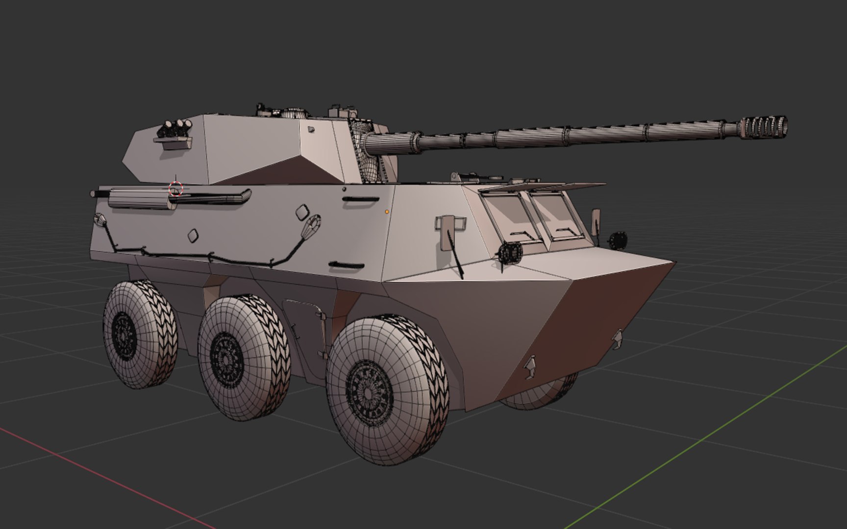 PTL02 Tank Destroyer 4k 3D Model - TurboSquid 2332381