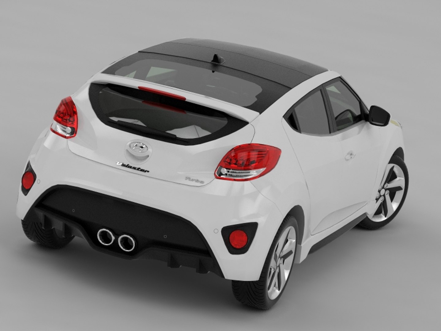 3d Model Hyundai Veloster Turbo 2013