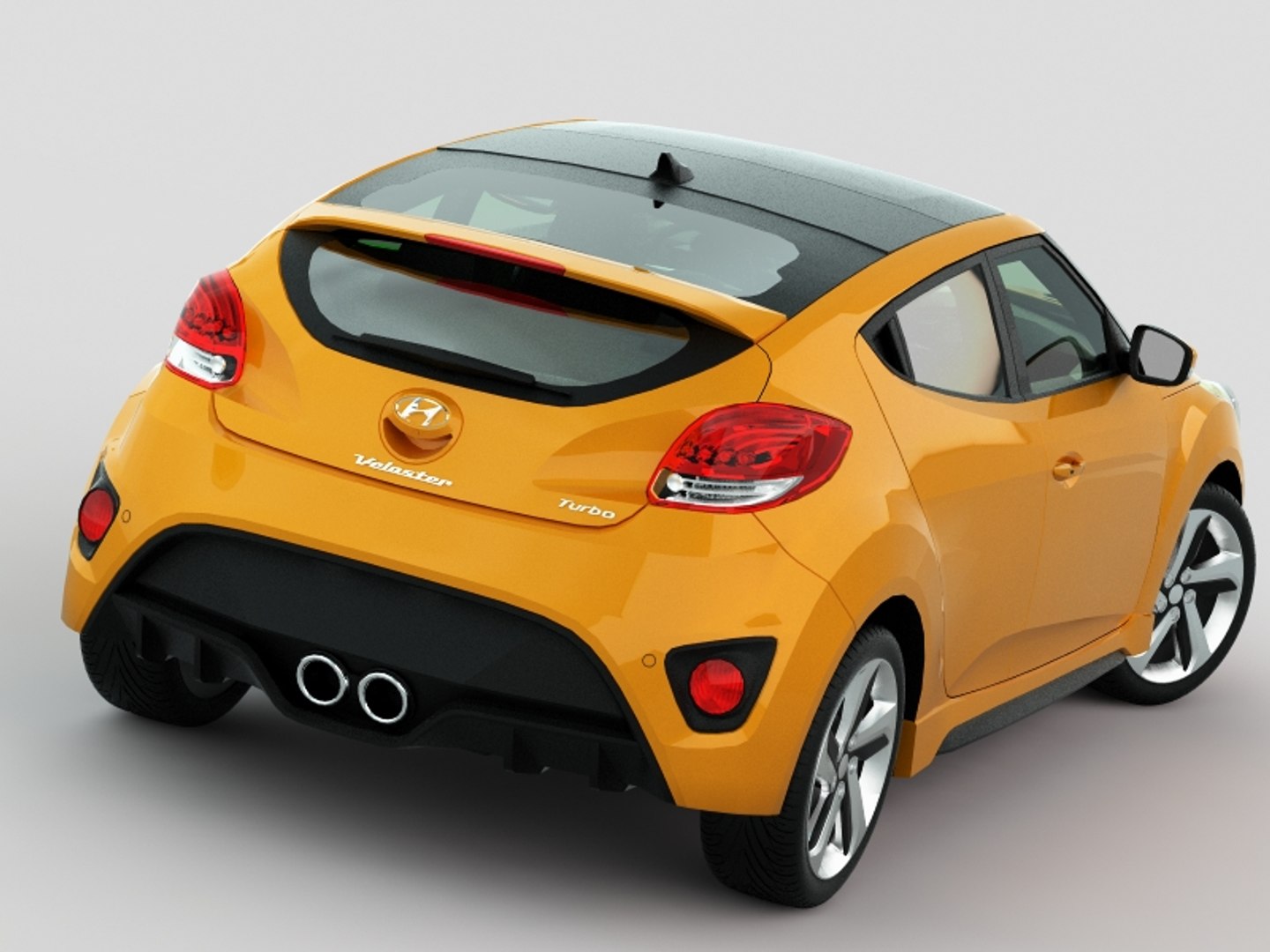 3d Model Hyundai Veloster Turbo 2013