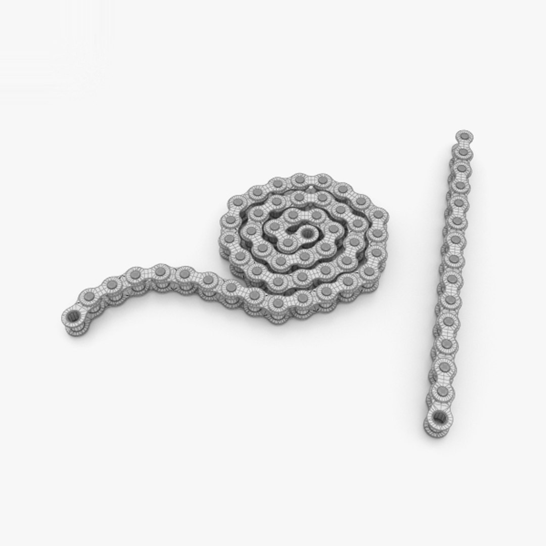Roller Chain Model - TurboSquid 1448838