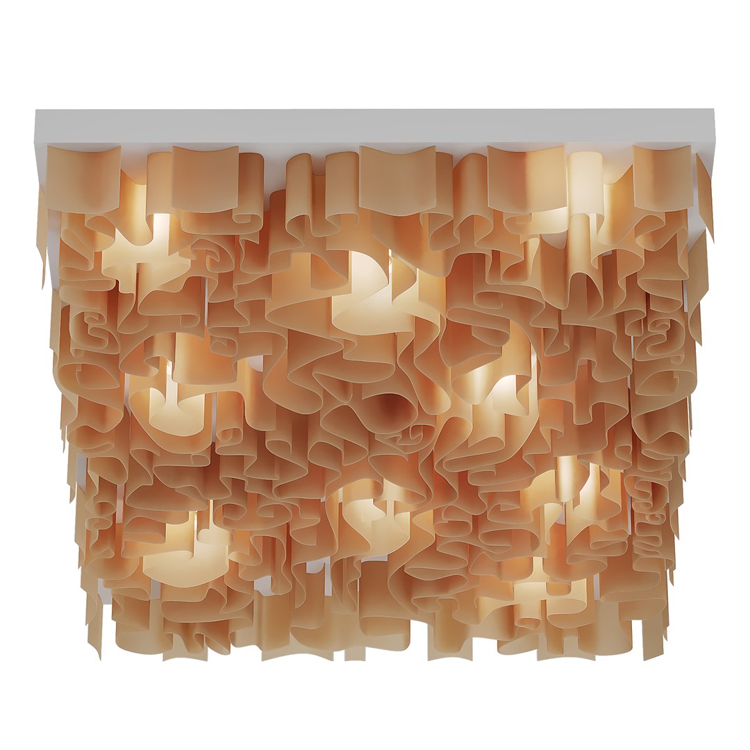 Wave Ceiling 3D Model - TurboSquid 2438536