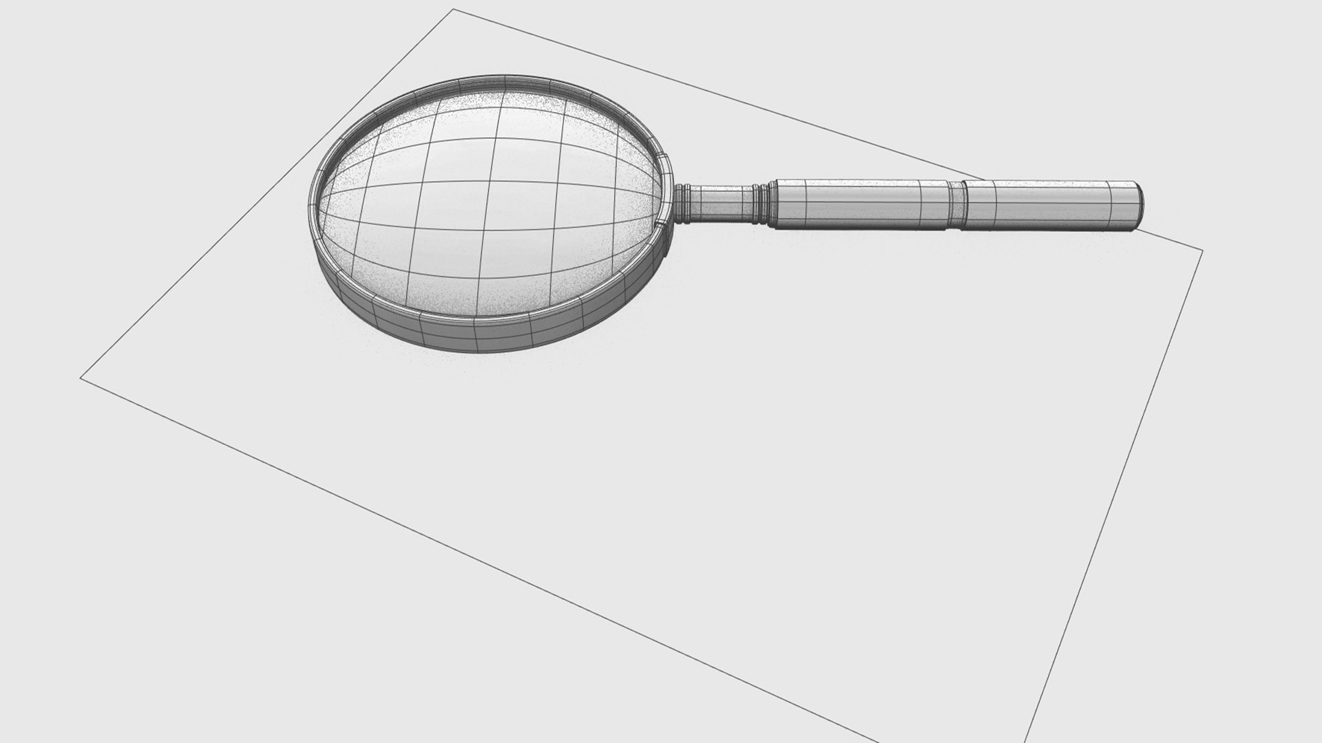 Magnifying glass 3D model - TurboSquid 1635701