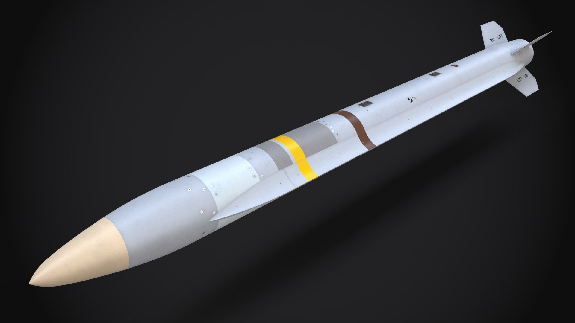 AARGM-ER 3D Model - TurboSquid 2325294