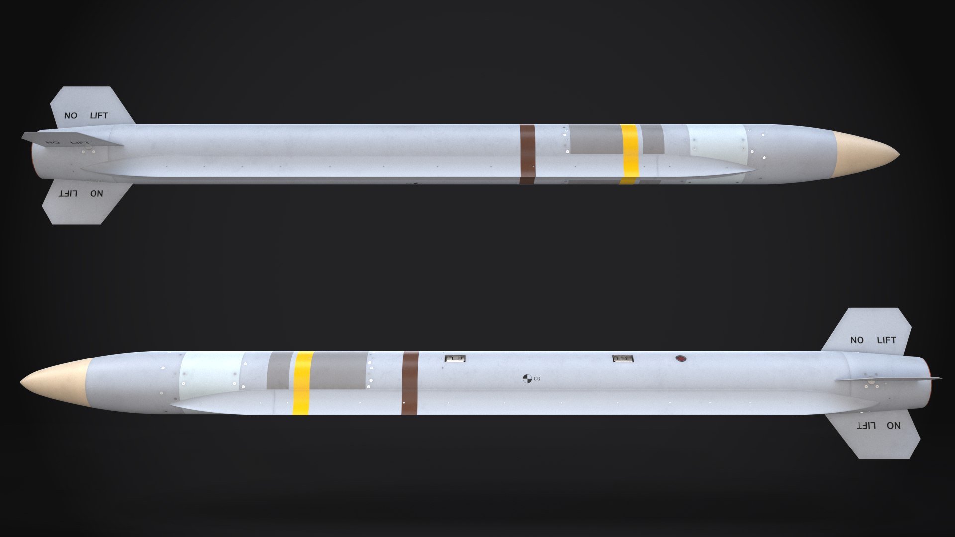 AARGM-ER 3D Model - TurboSquid 2325294