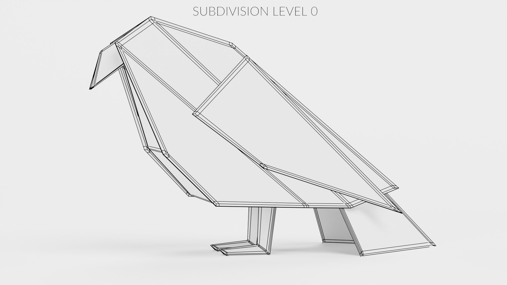 3D Model Paper Bird - TurboSquid 2181401