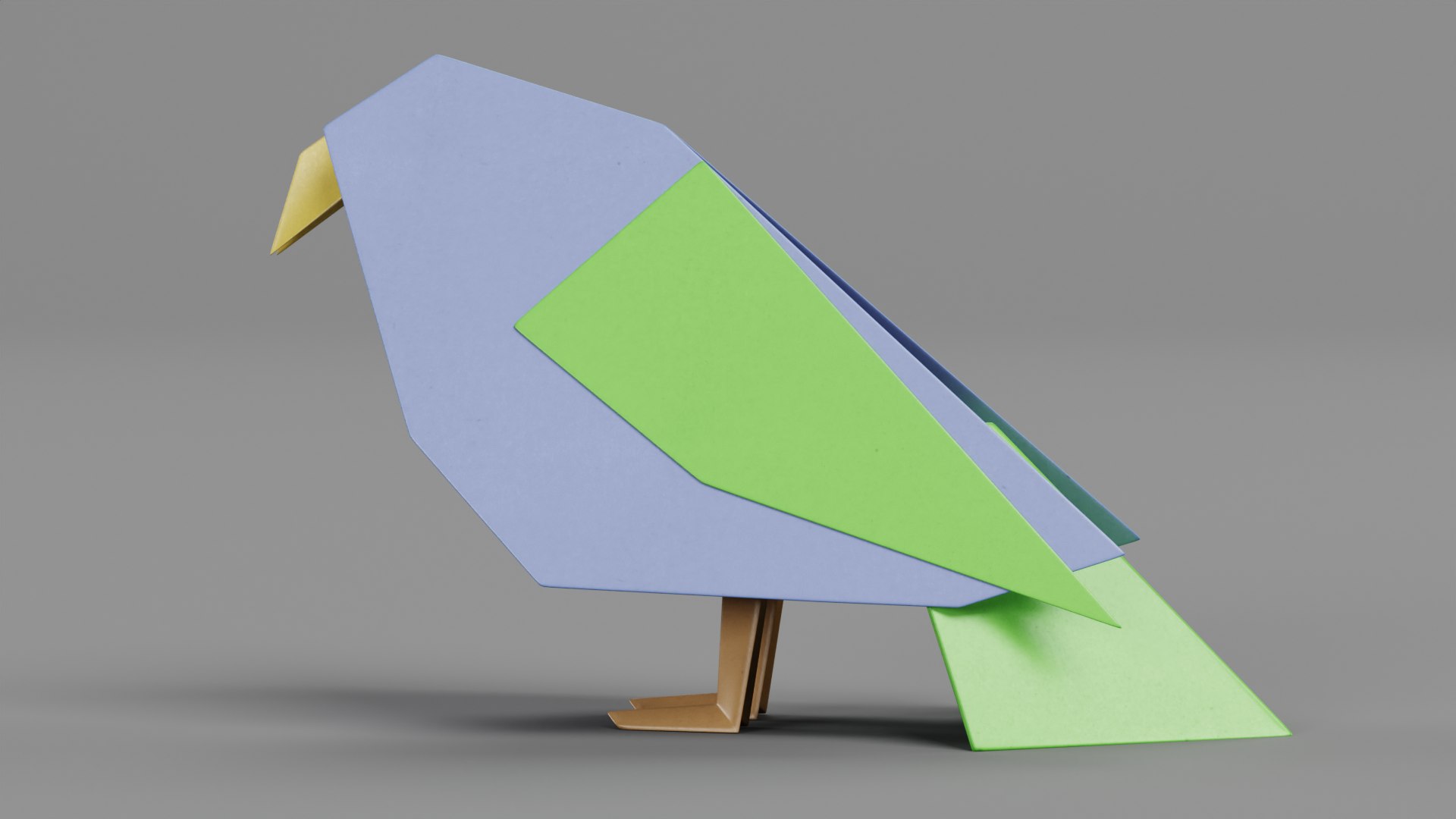 3D Model Paper Bird - TurboSquid 2181401