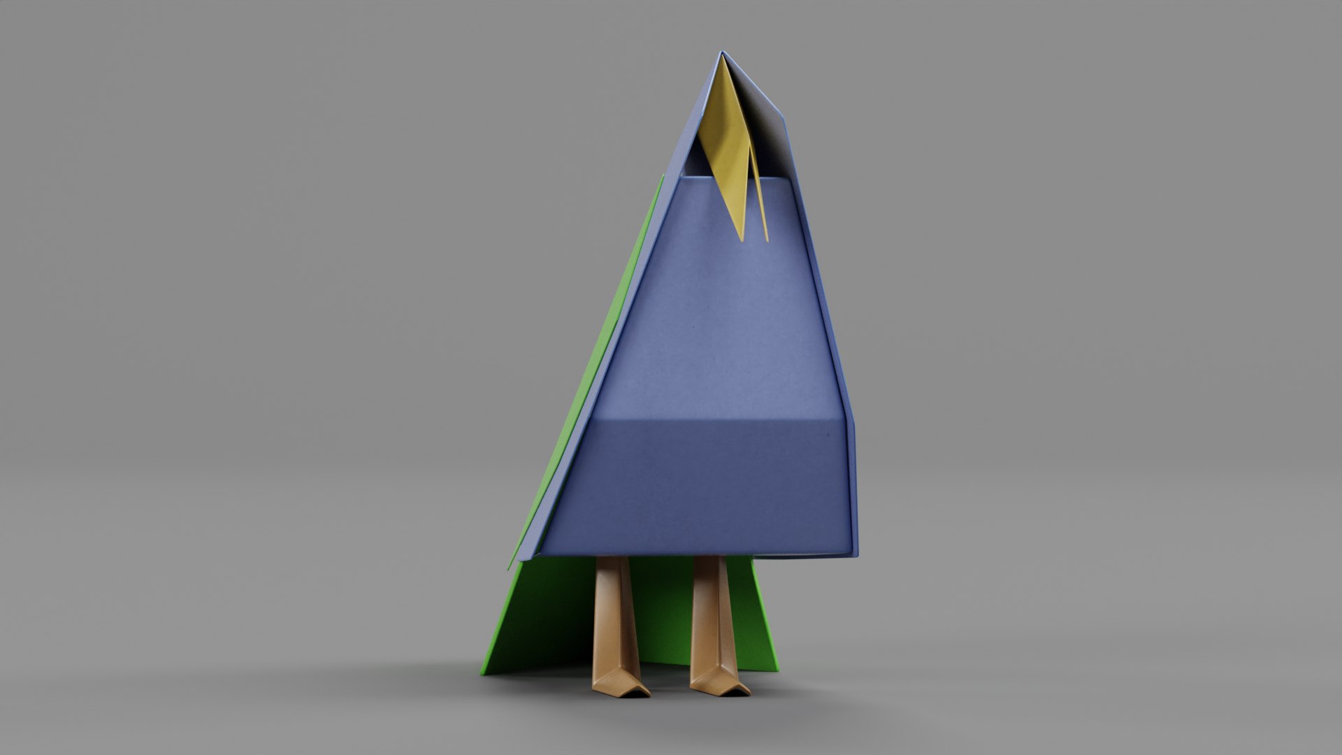 3D Model Paper Bird - TurboSquid 2181401