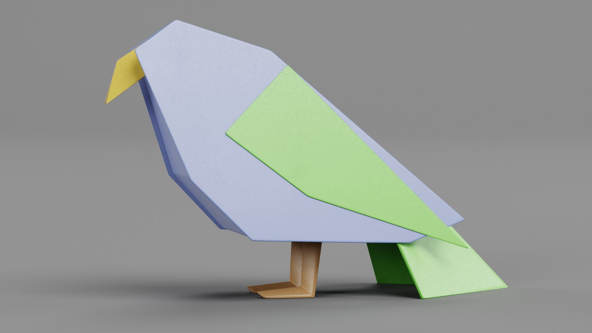 3D Model Paper Bird - TurboSquid 2181401