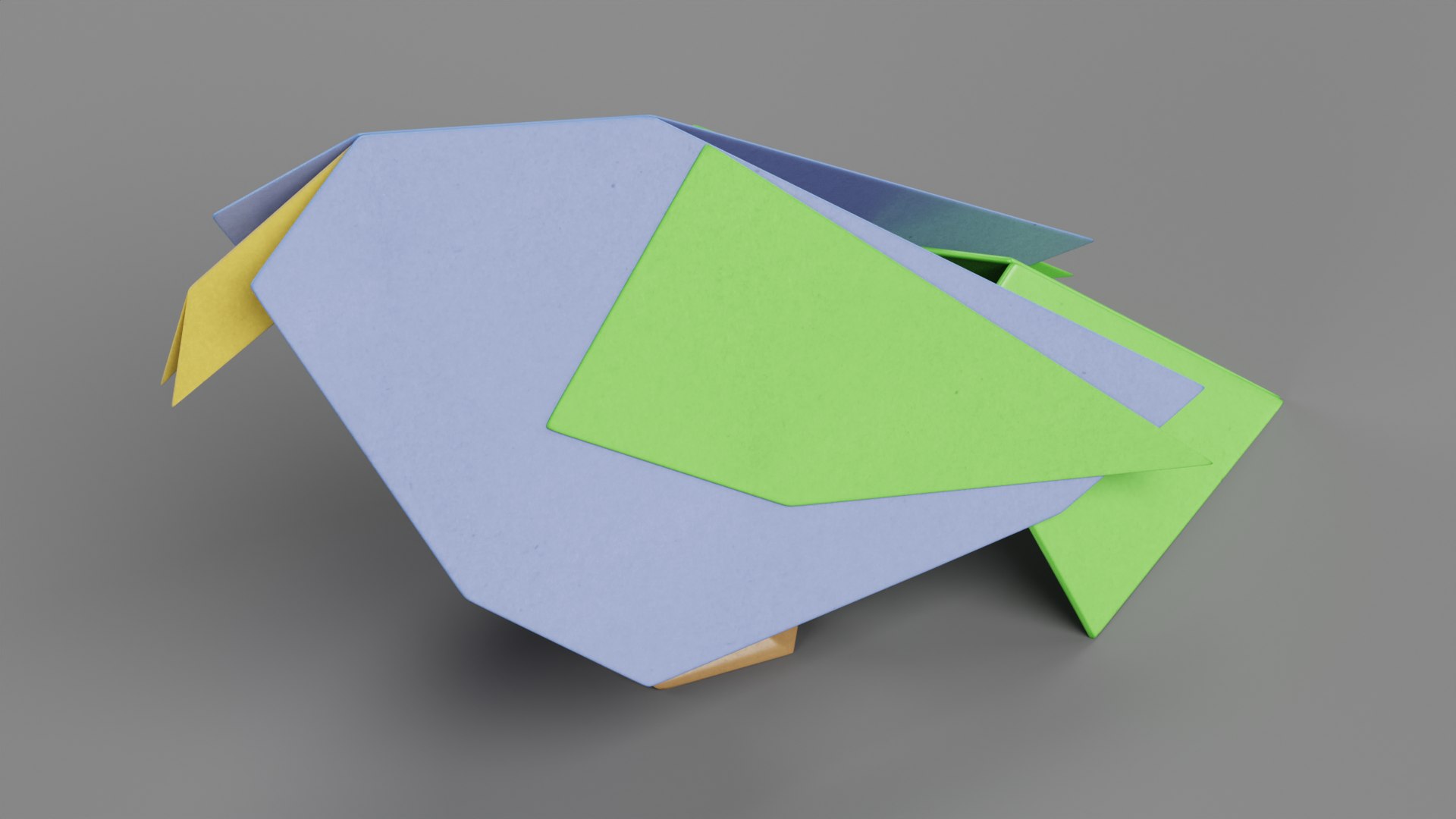 3D Model Paper Bird - TurboSquid 2181401