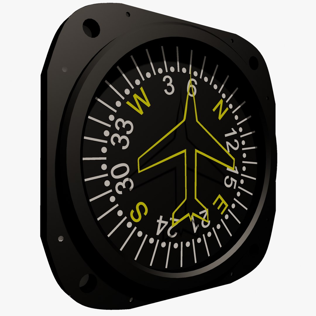 3ds max aircraft compass