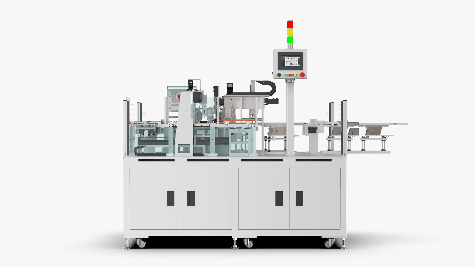 Automatic Electronic IM Terminal Assembly Machine 3D Model - TurboSquid ...