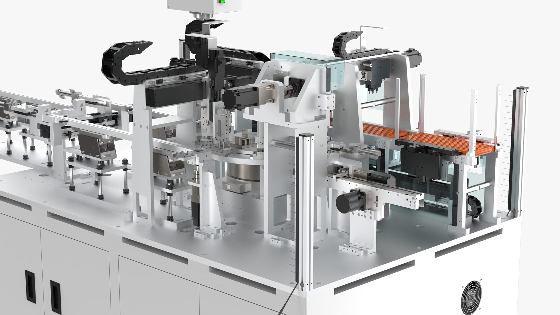 Automatic Electronic IM Terminal Assembly Machine 3D model - TurboSquid ...