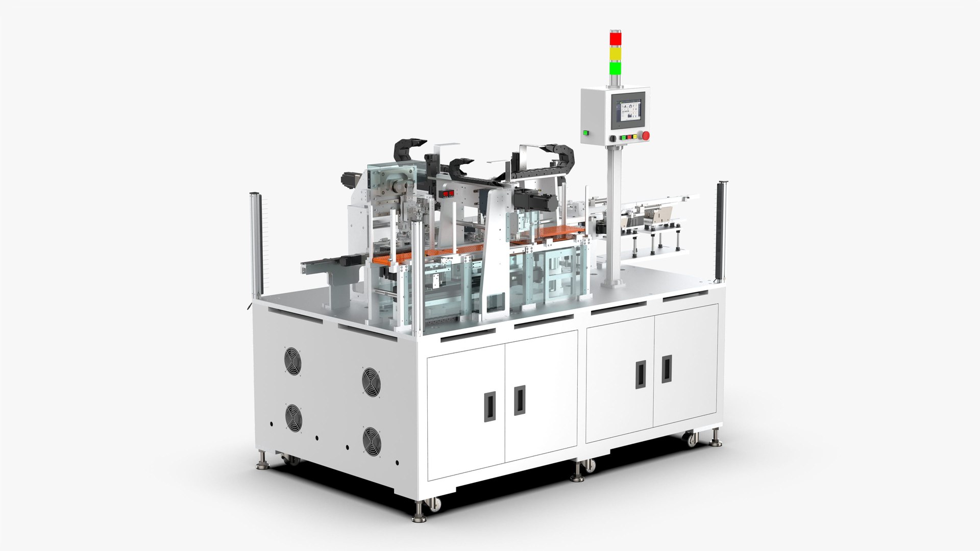 Automatic Electronic IM Terminal Assembly Machine 3D Model - TurboSquid ...