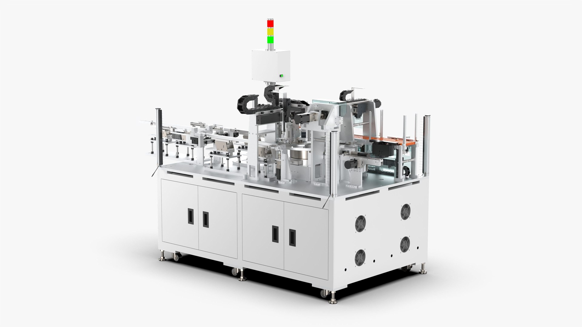 Automatic Electronic IM Terminal Assembly Machine 3D Model - TurboSquid ...