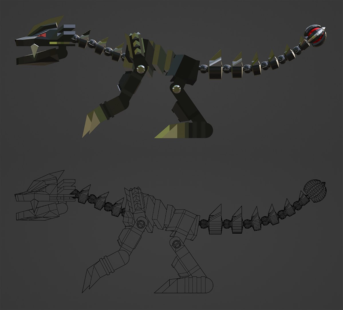 3D Robot Dragon Model - TurboSquid 2061514