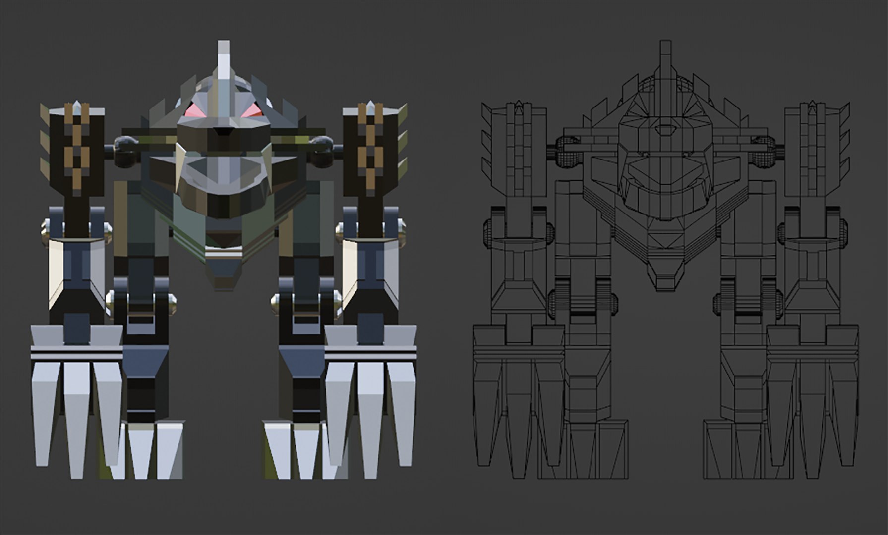 3D Robot Dragon Model - TurboSquid 2061514