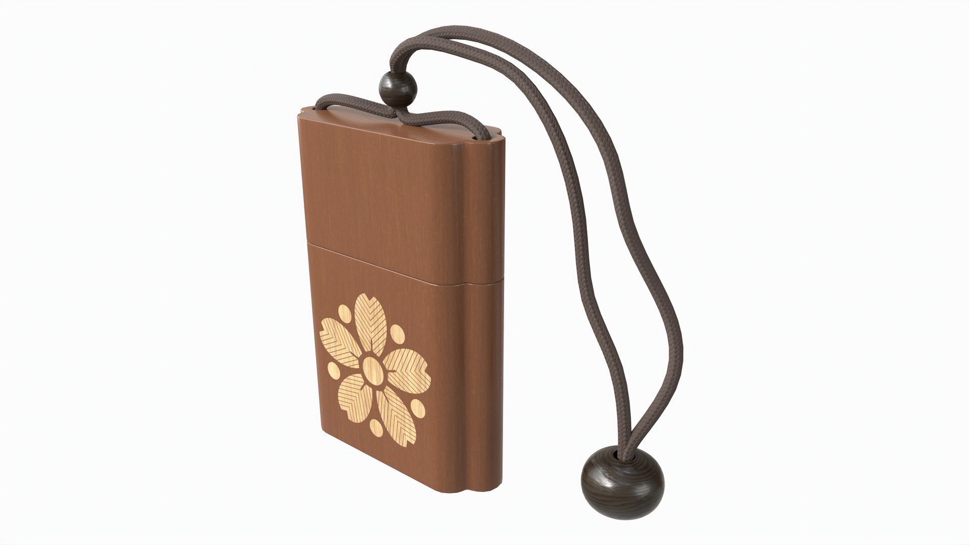 Japanese Wooden Box Inro 3D - TurboSquid 2134511