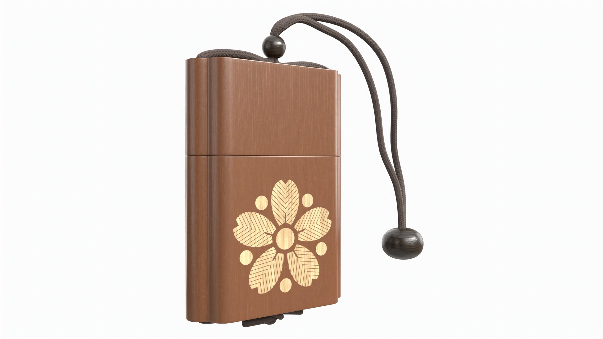 Japanese Wooden Box Inro 3D - TurboSquid 2134511