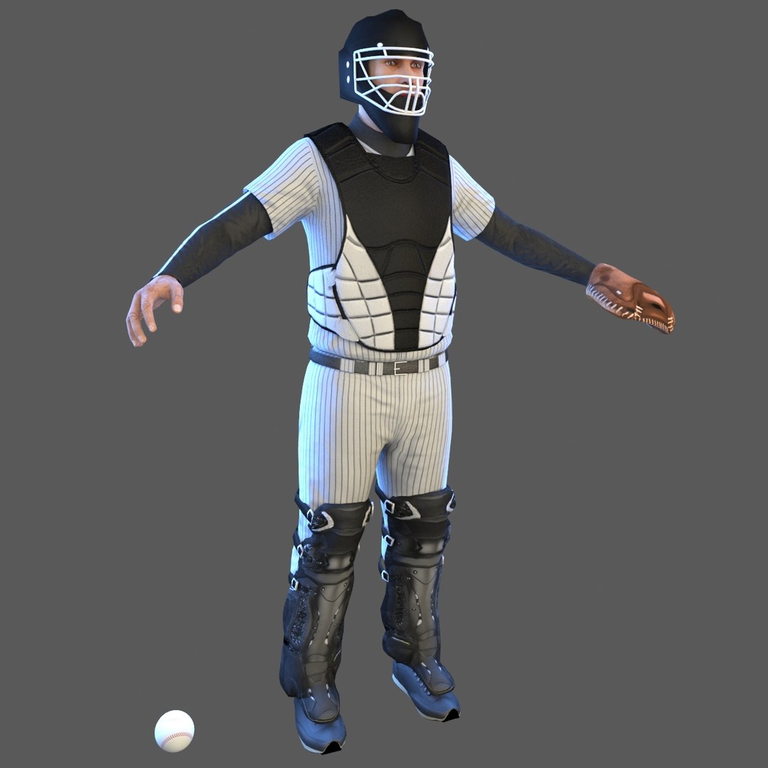 Baseball player ball model - TurboSquid 1463410