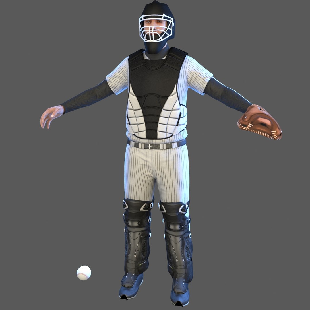 Baseball player ball model - TurboSquid 1463410