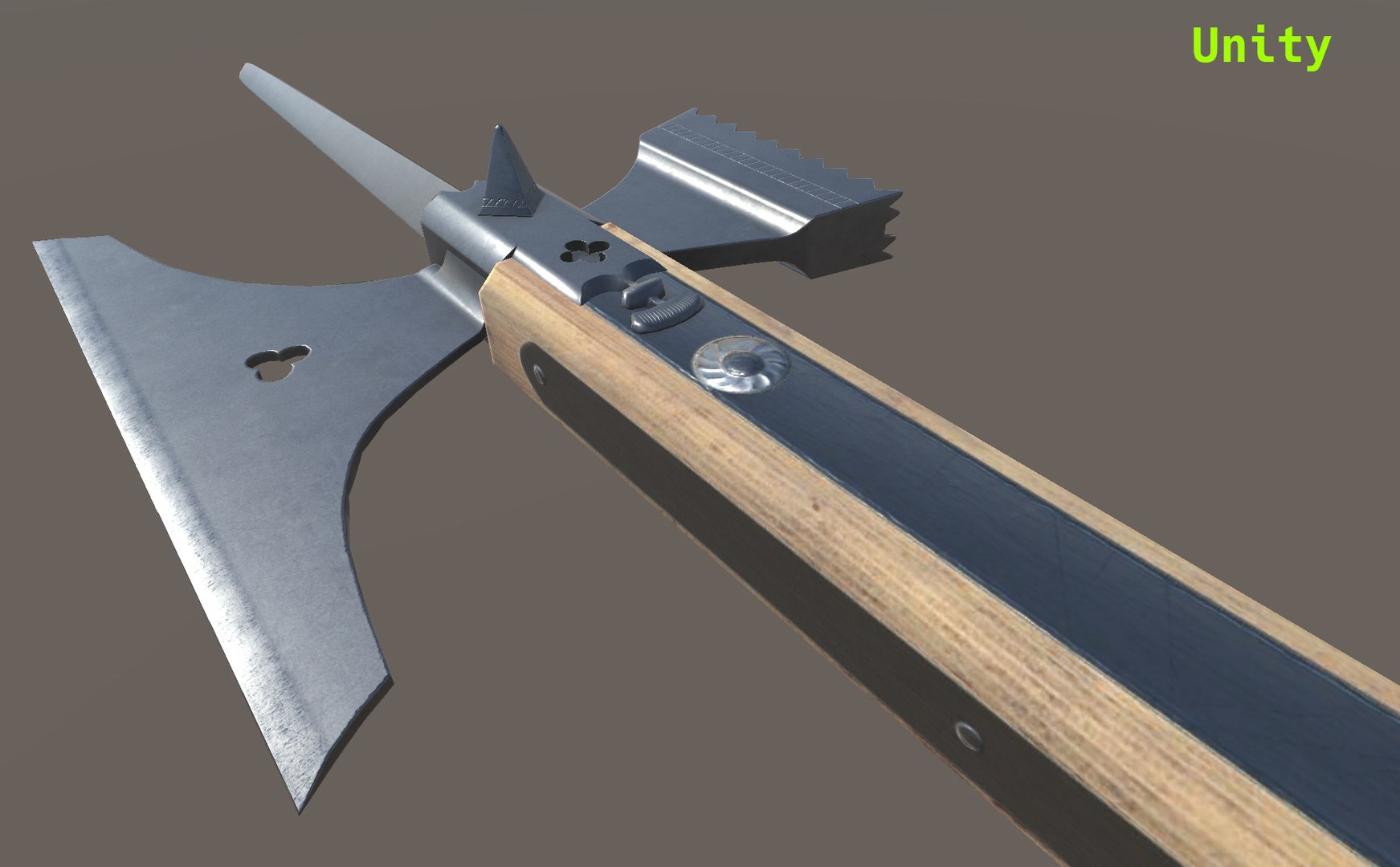 3D Historically Knightly Pole Axe - TurboSquid 1421502