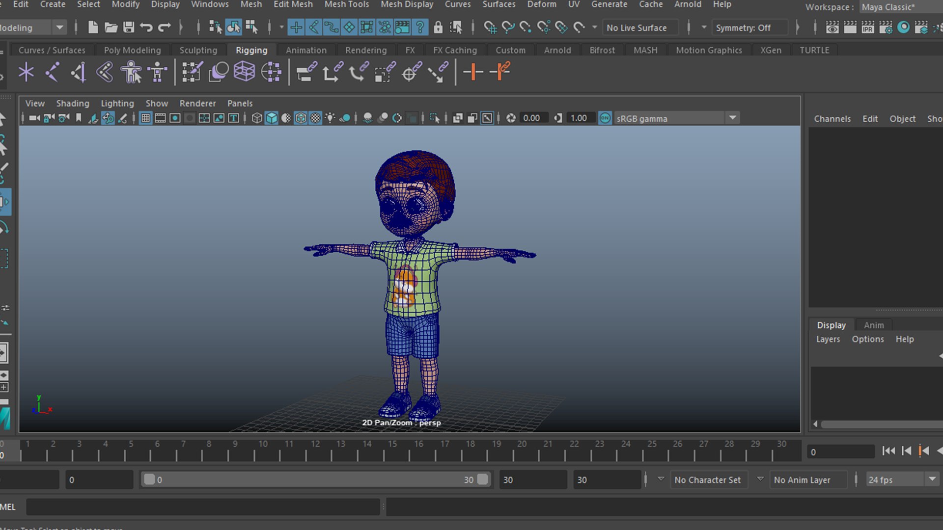 3D Cartoon Boy Rigged Character - TurboSquid 2095422