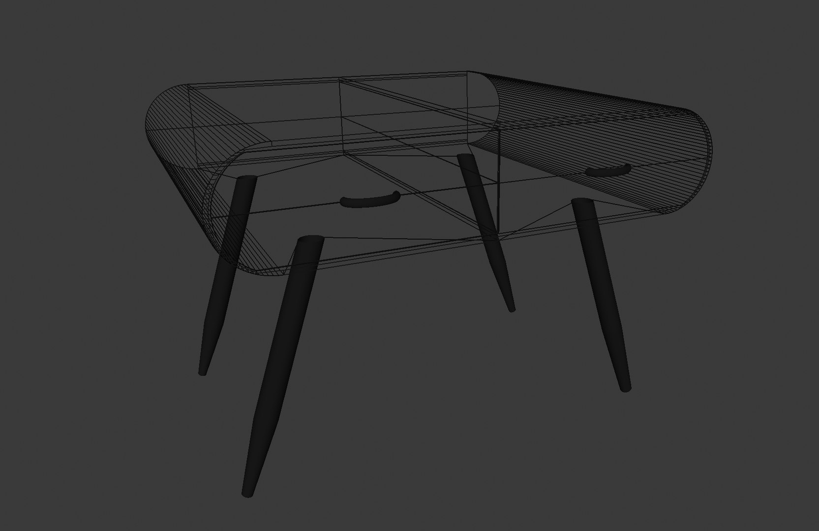 Free Modern Table 3D Model - TurboSquid 1422108