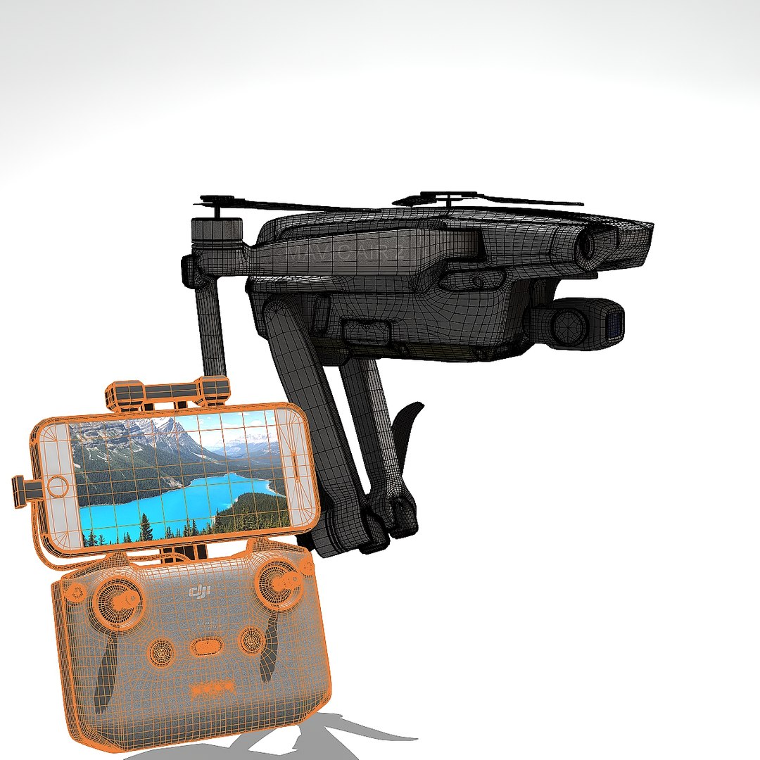 Drone blades 3D model - TurboSquid 1558807