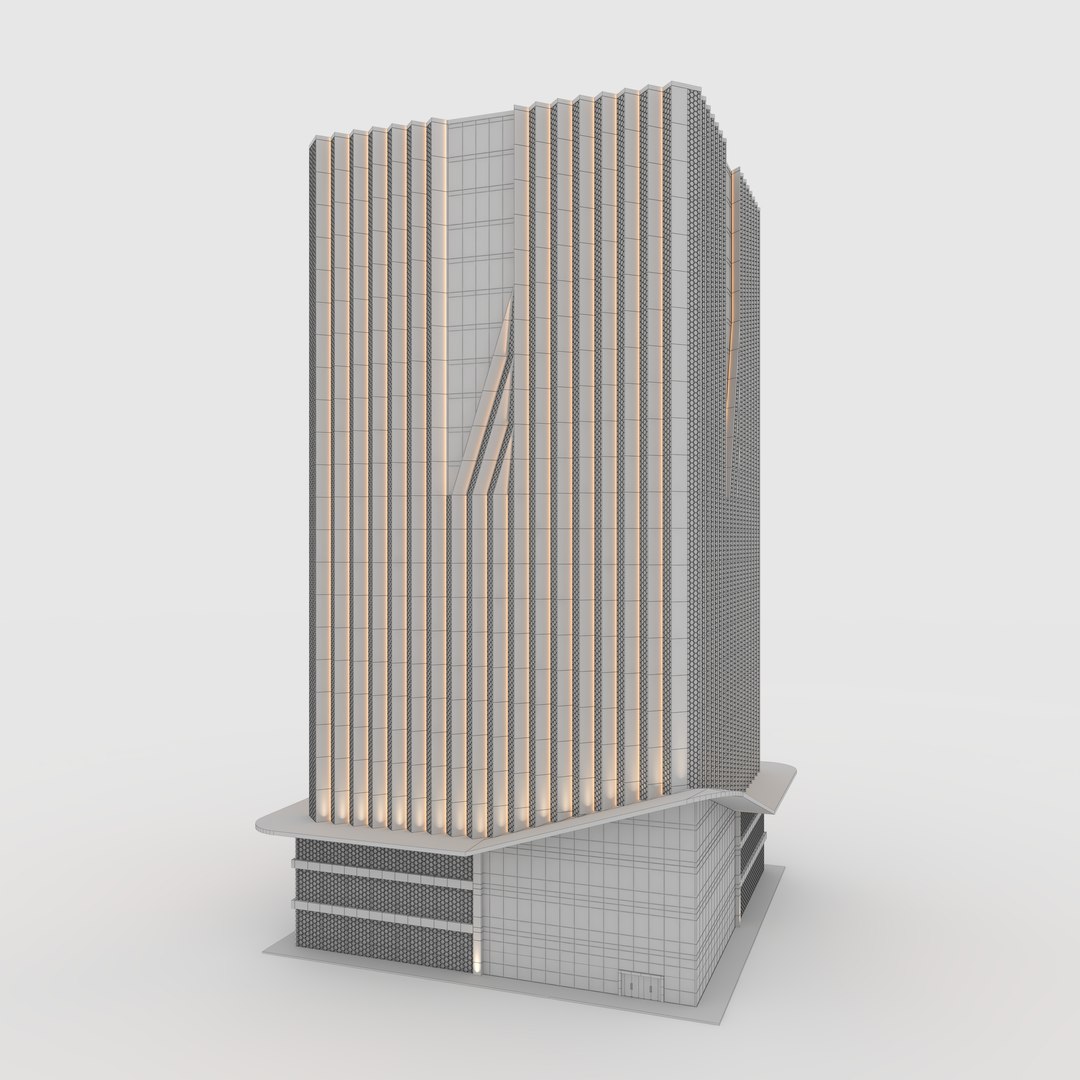 3D Model Tower 7 - TurboSquid 1984419