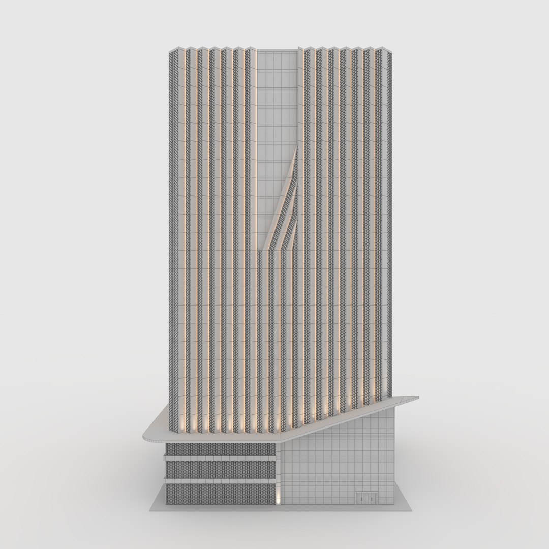 3D Model Tower 7 - TurboSquid 1984419