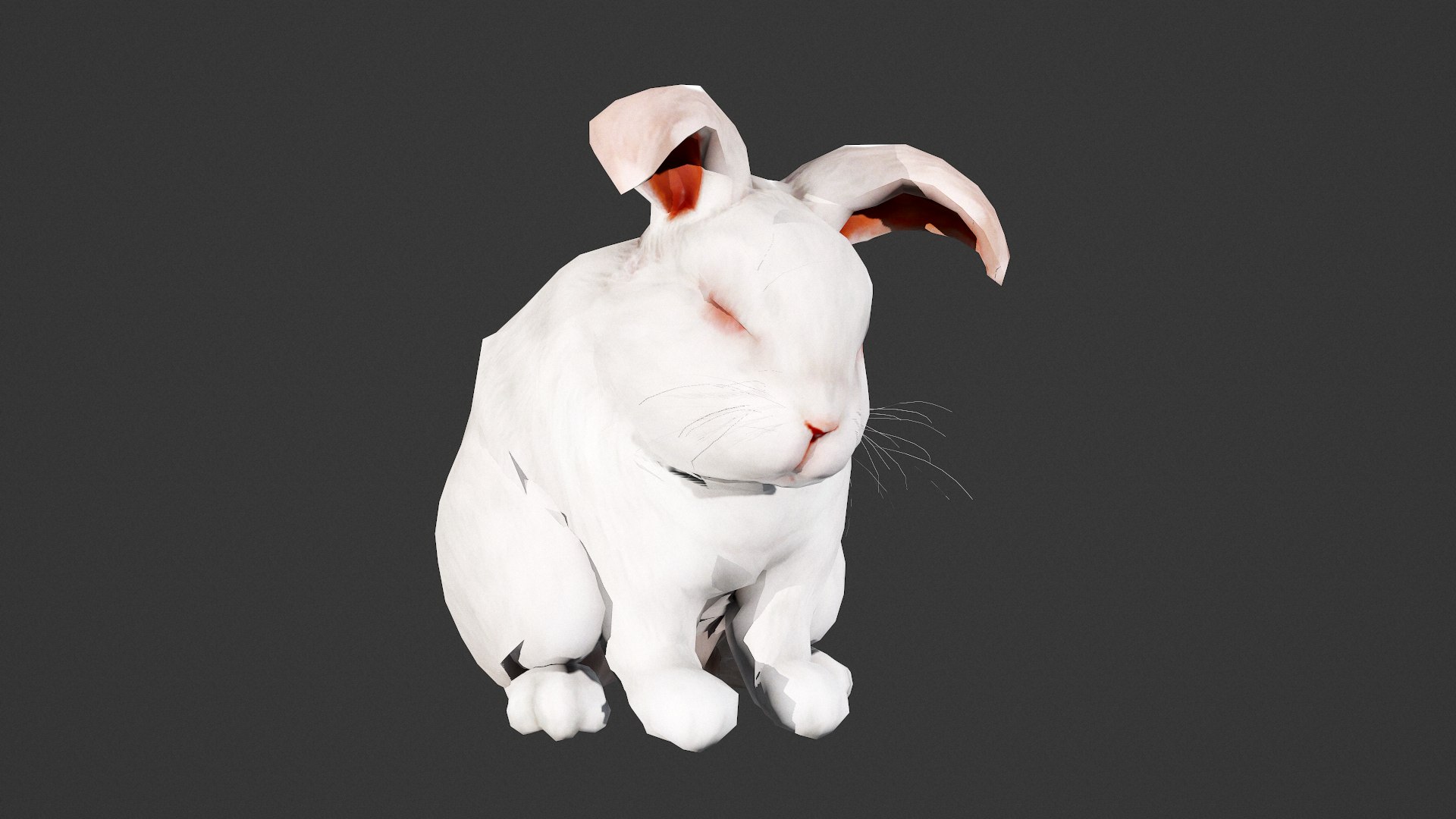 Animated rabbit 3D model - TurboSquid 2152677
