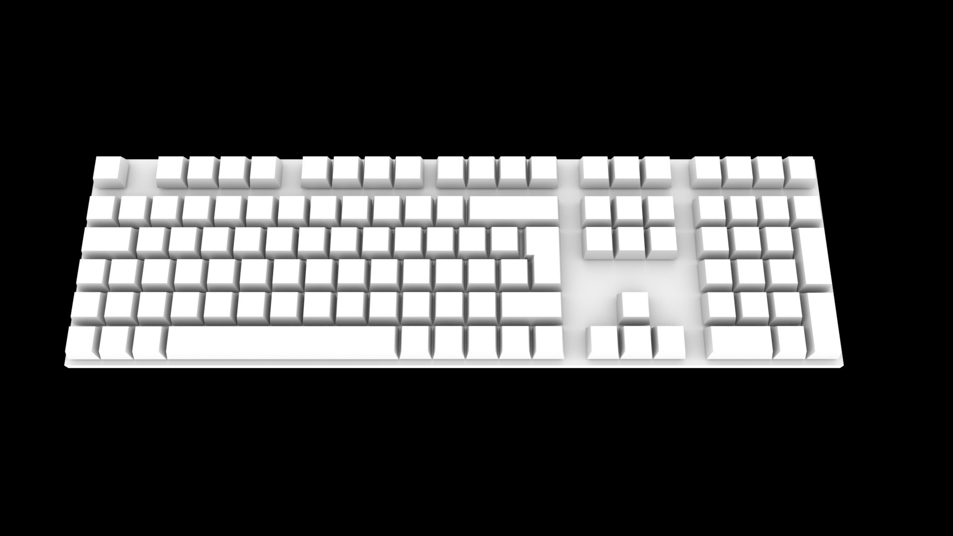 Keyboard 3D Model - TurboSquid 1762584