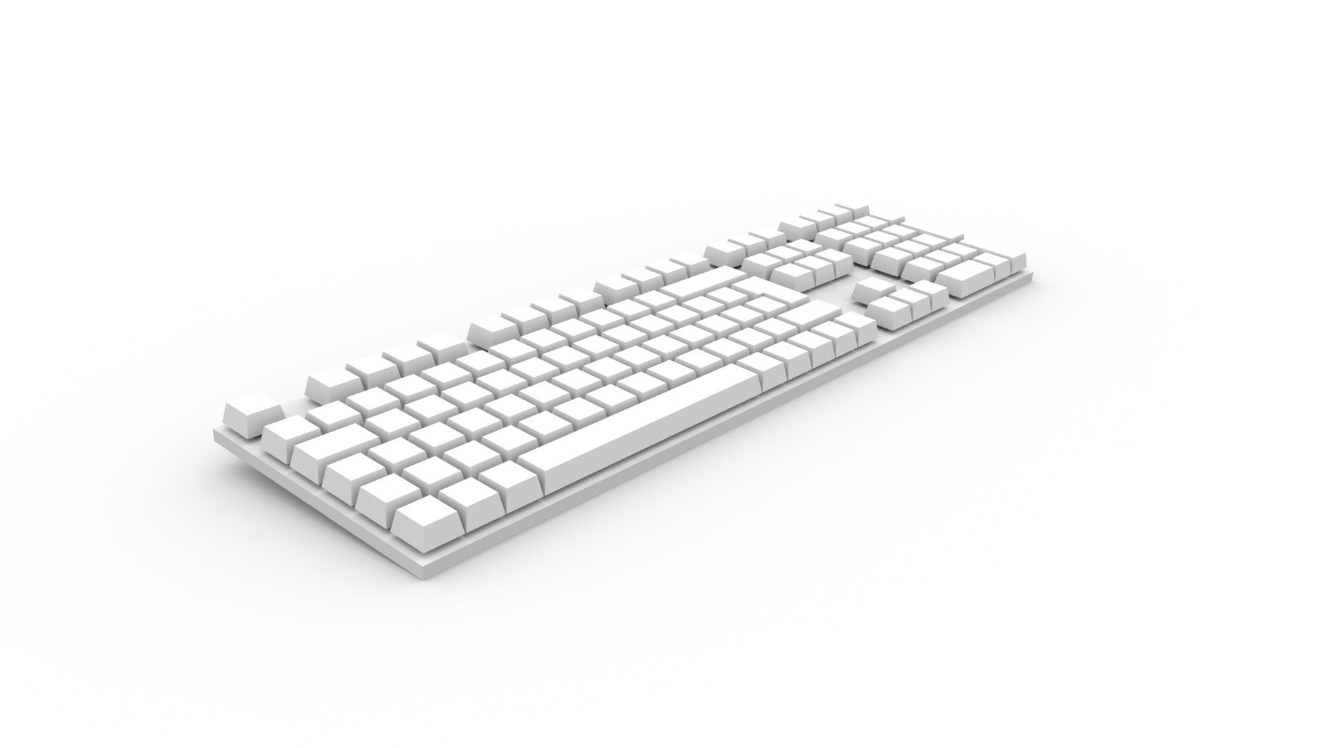 Keyboard 3D Model - TurboSquid 1762584
