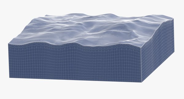 3D model water cross sections 01 - TurboSquid 1320356