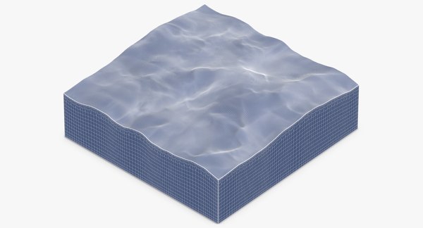 3D model water cross sections 01 - TurboSquid 1320356