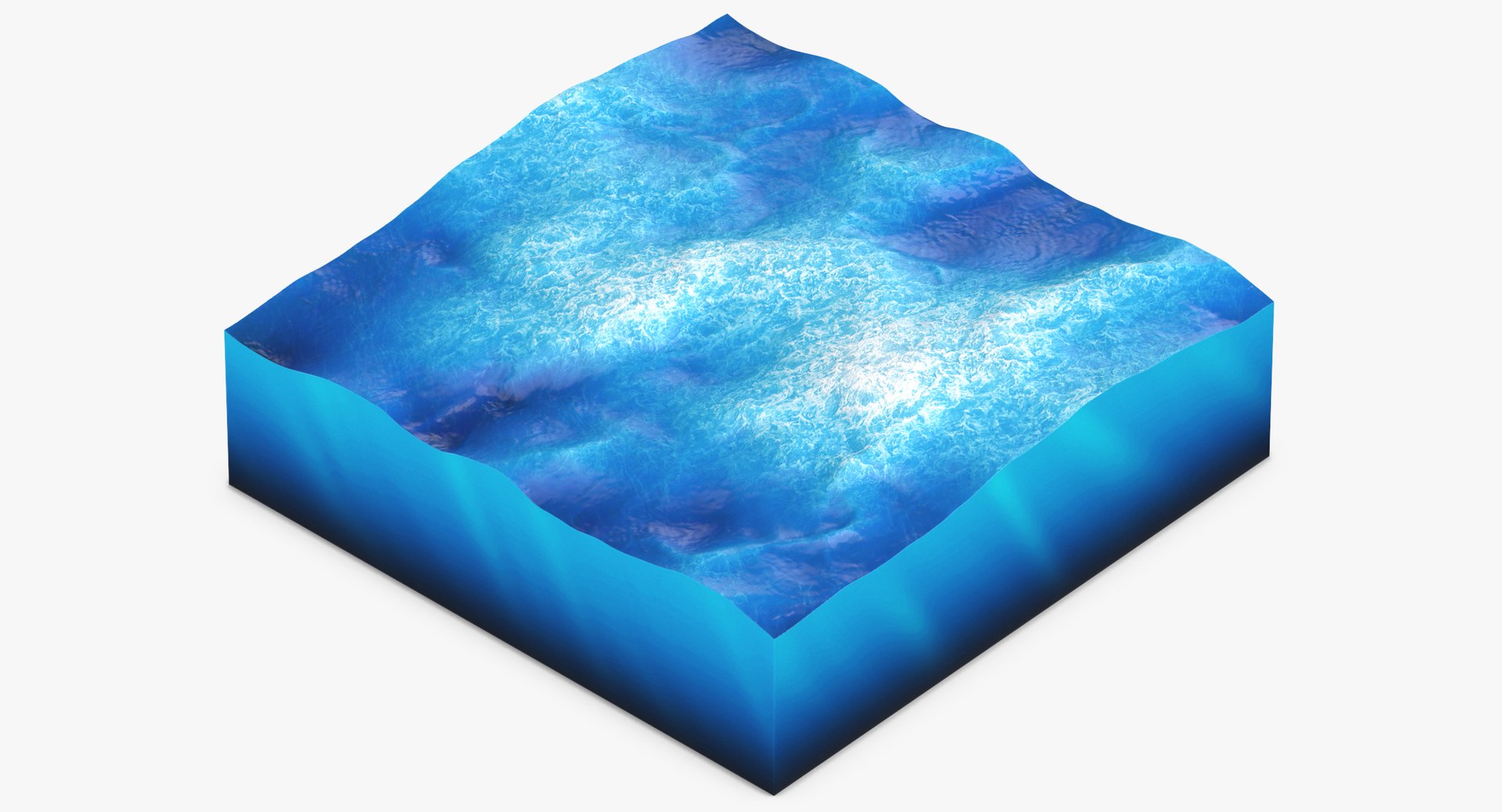 3D Model Water Cross Sections 01 - TurboSquid 1320356