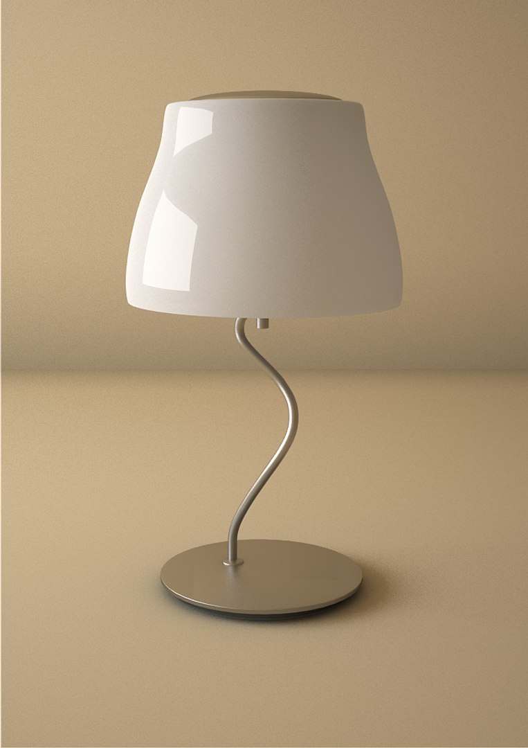 Modern Table Lamp 3ds