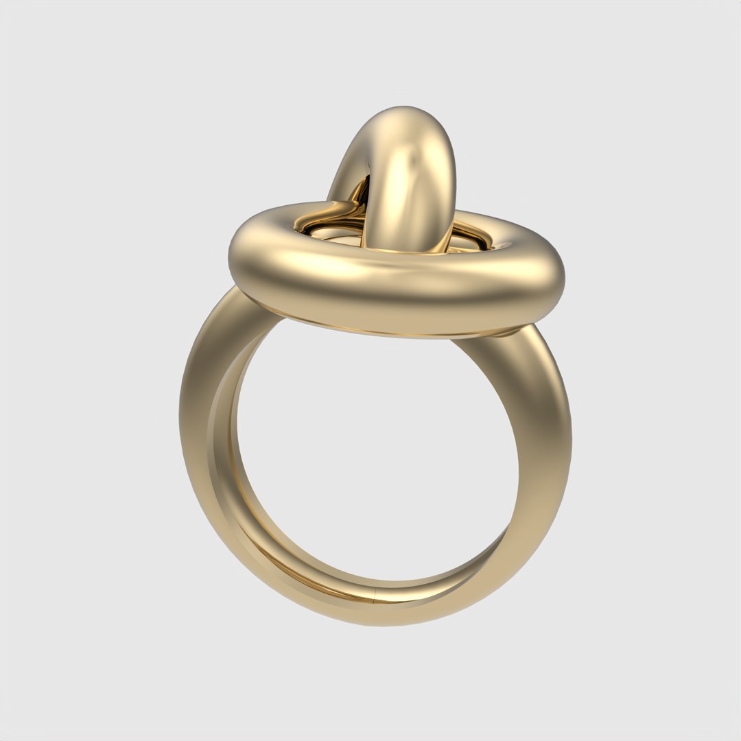 3D Knot Signet Ring JDBCo - TurboSquid 2341457