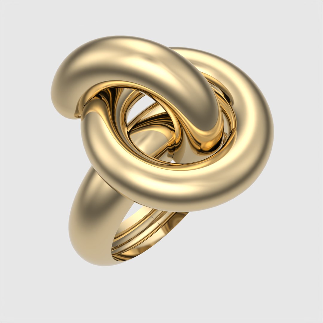 3D Knot Signet Ring JDBCo - TurboSquid 2341457