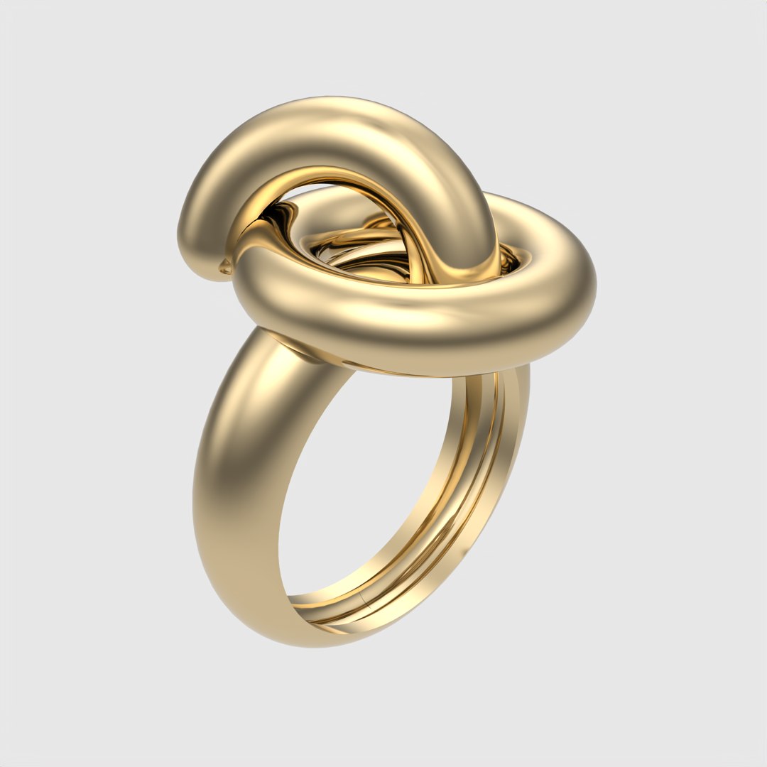 3D Knot Signet Ring JDBCo - TurboSquid 2341457
