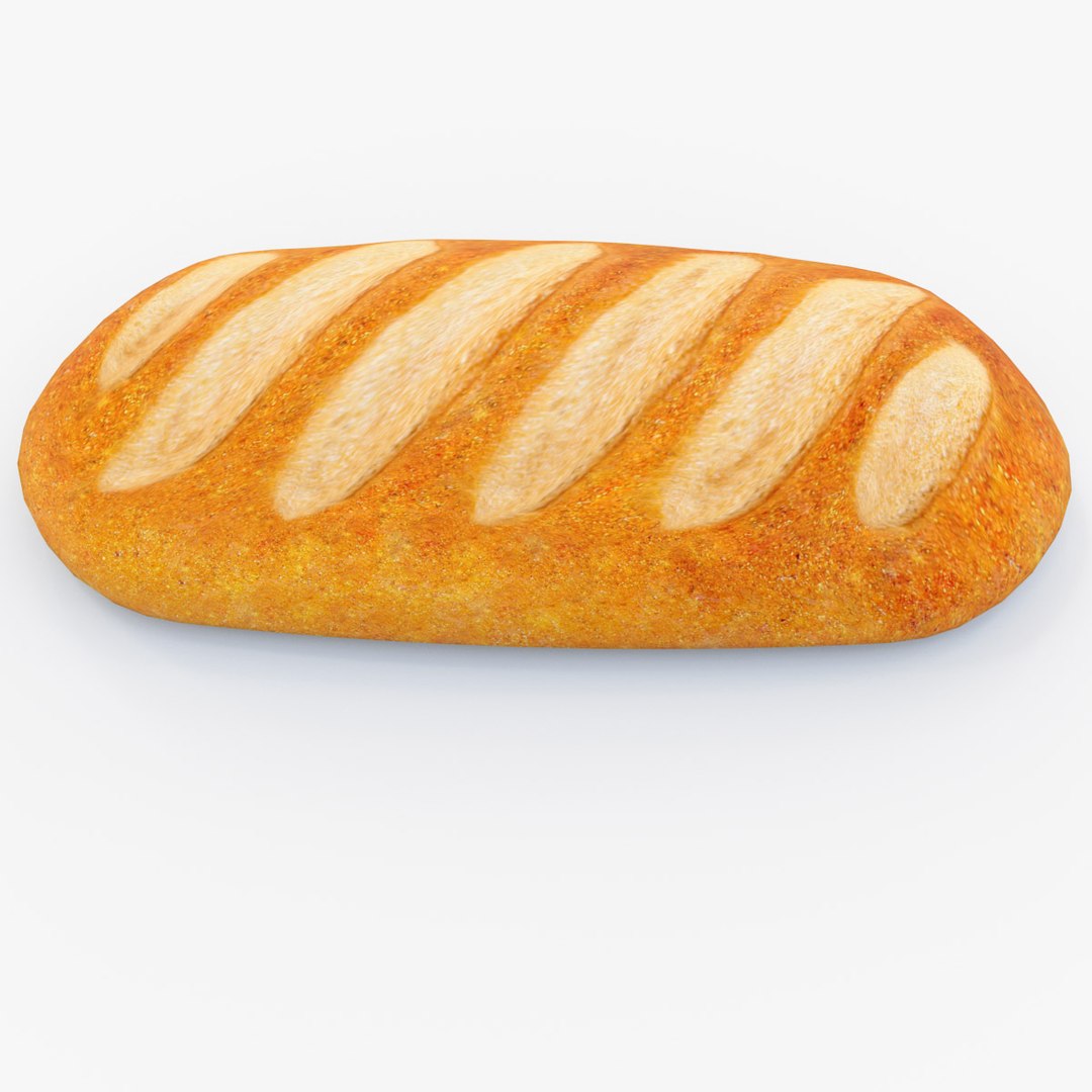 long loaf 3d obj