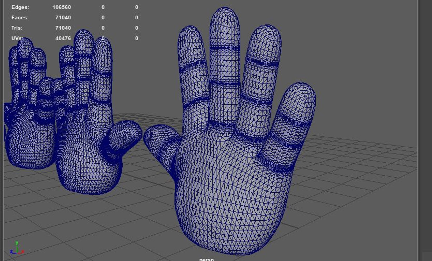 3D Human Hand 3D Model - TurboSquid 2341293