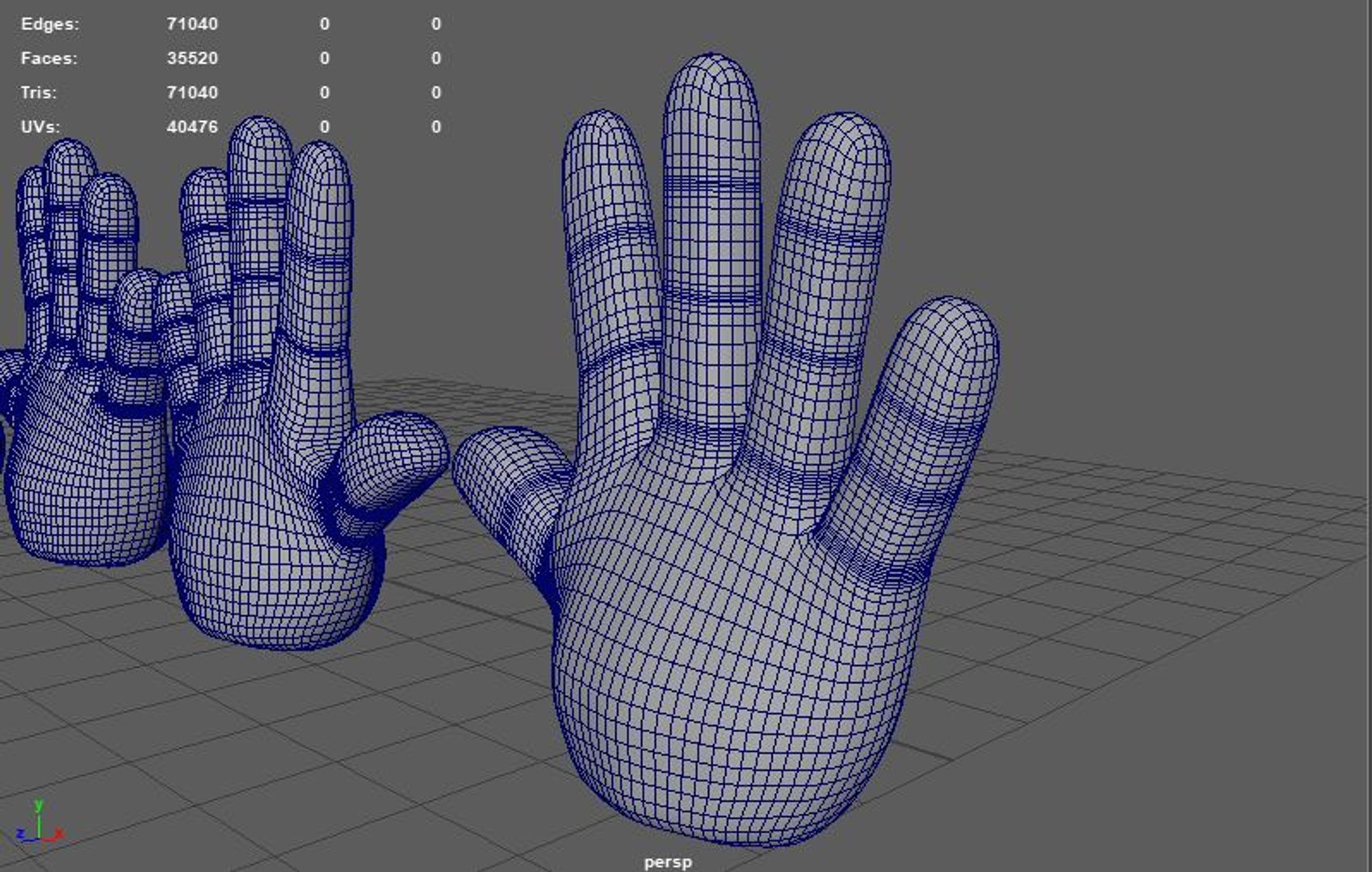 3D Human Hand 3D Model - TurboSquid 2341293