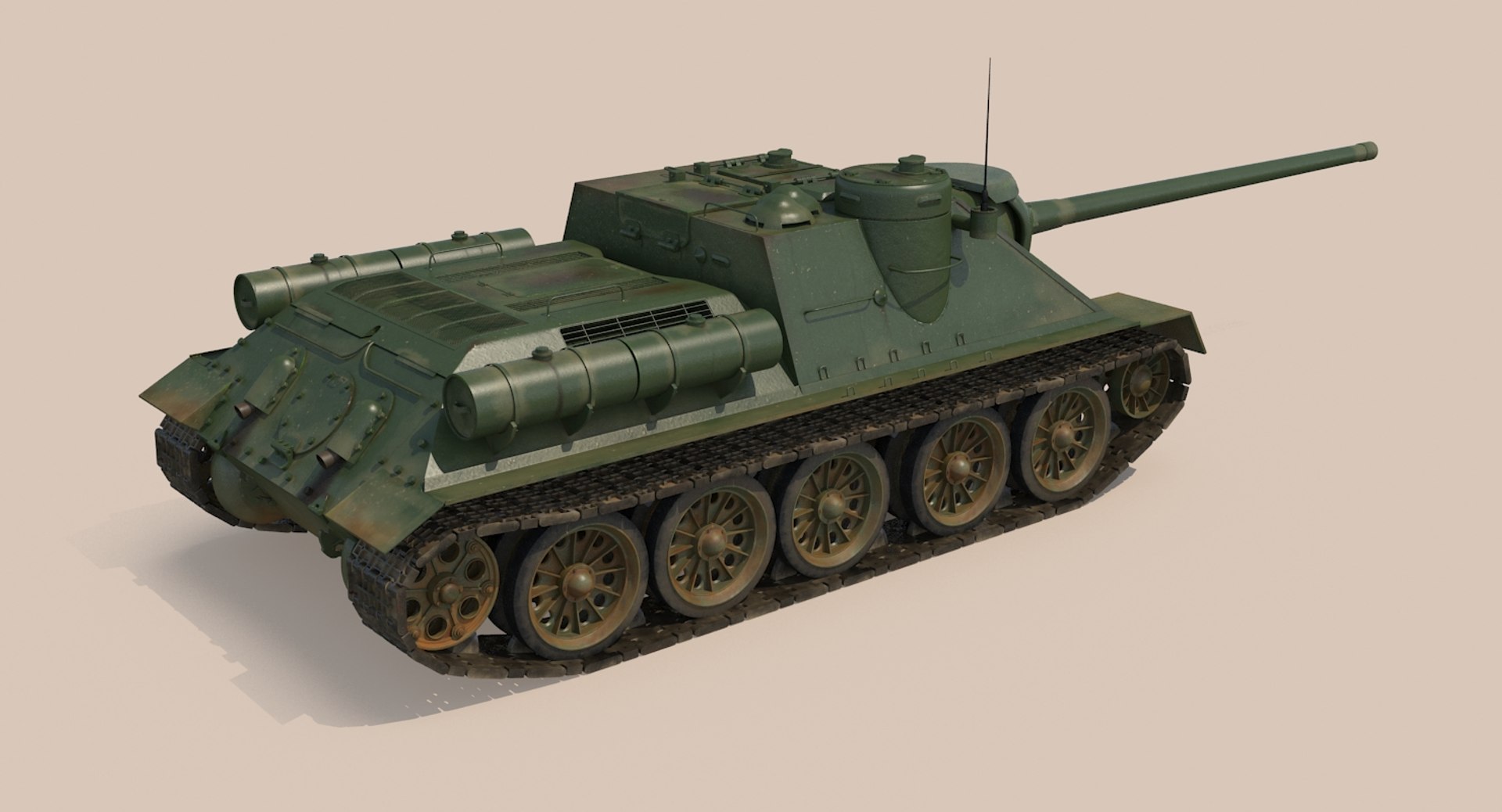 Max Su-100 Soviet Tank Destroyer