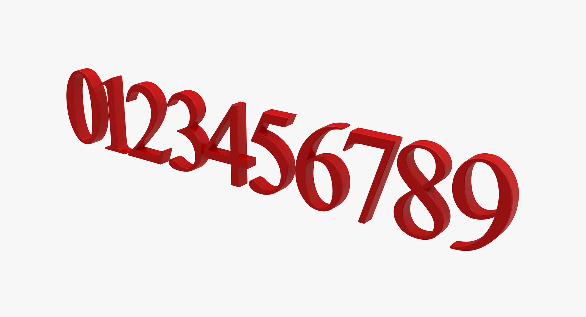 Max New Roman Numbers