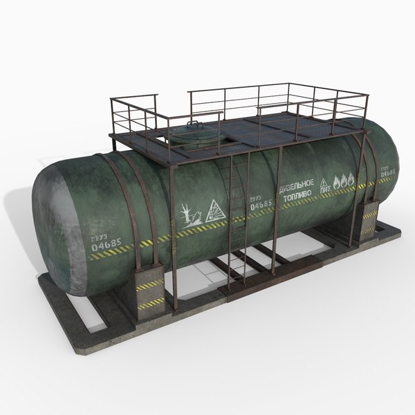 Fuel Tank Diesel 3D model - TurboSquid 1871664