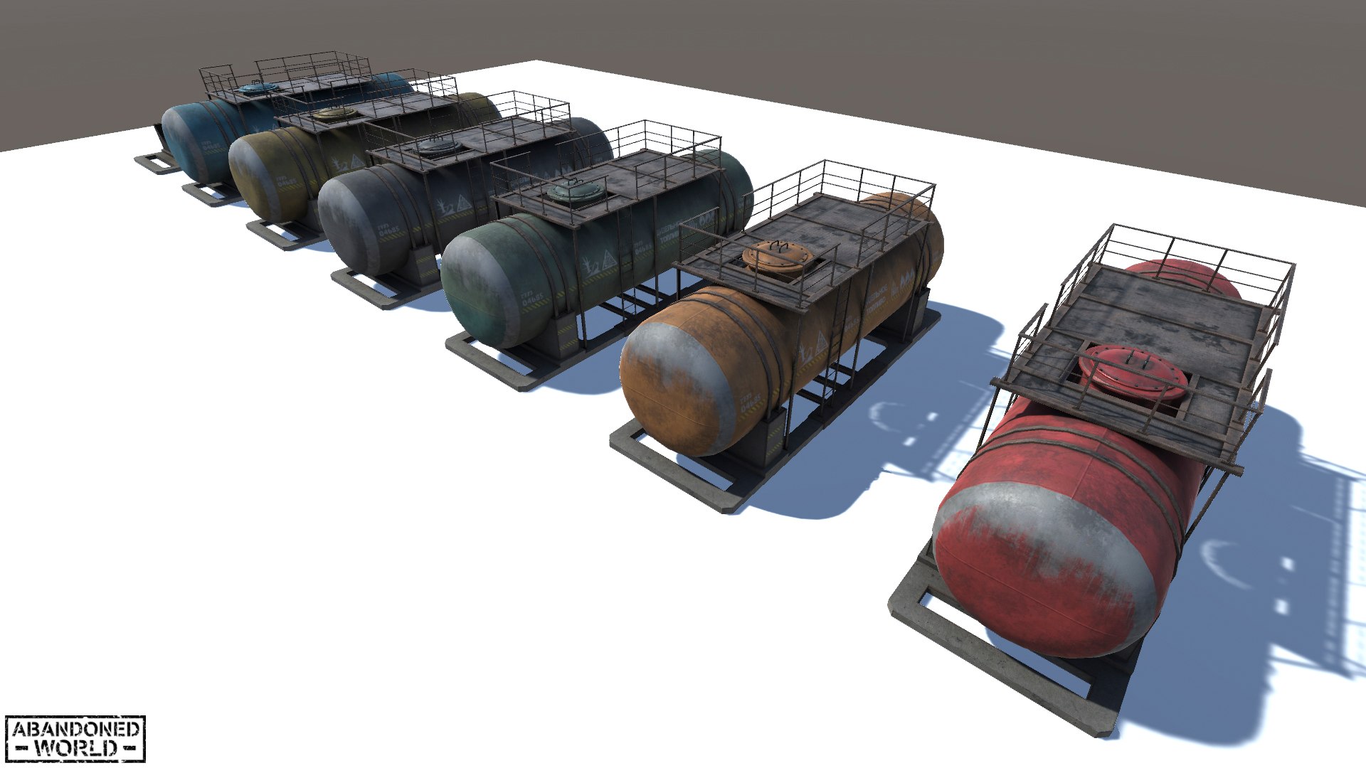 Fuel Tank Diesel 3D Model - TurboSquid 1871664