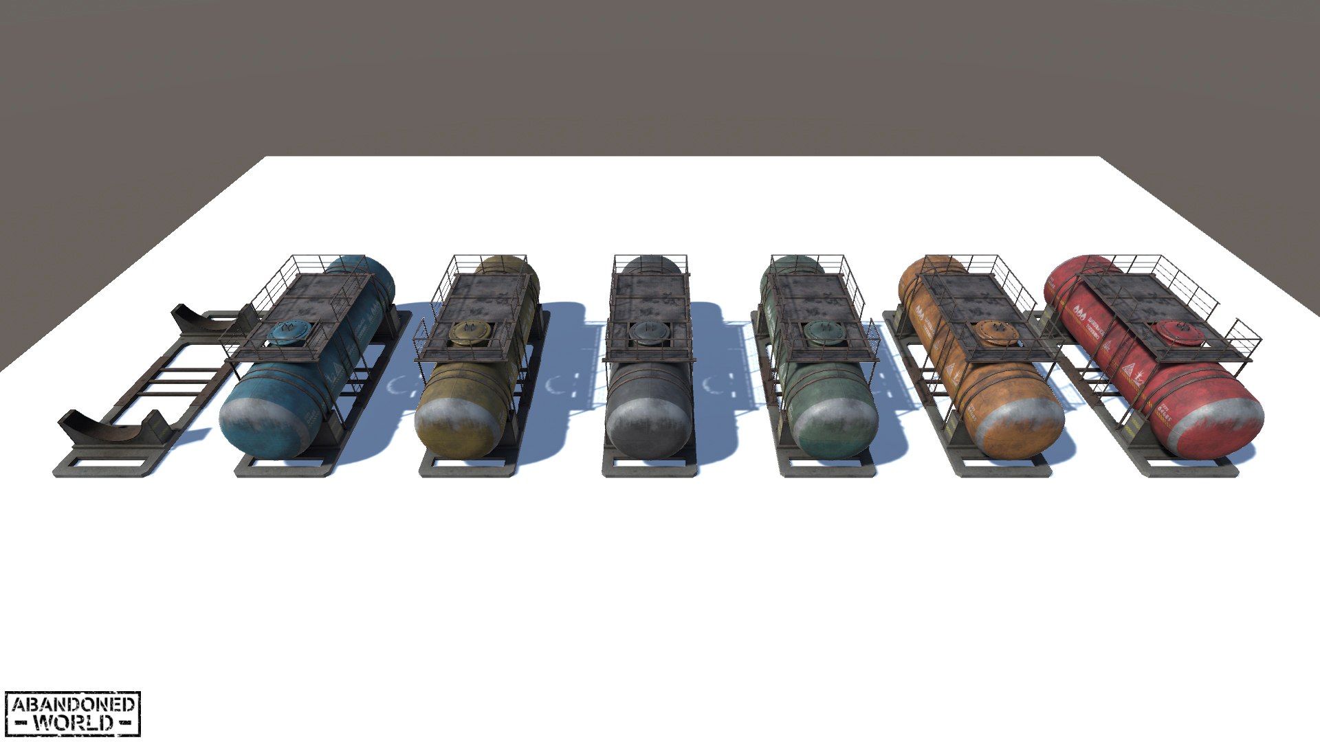 Fuel Tank Diesel 3D Model - TurboSquid 1871664