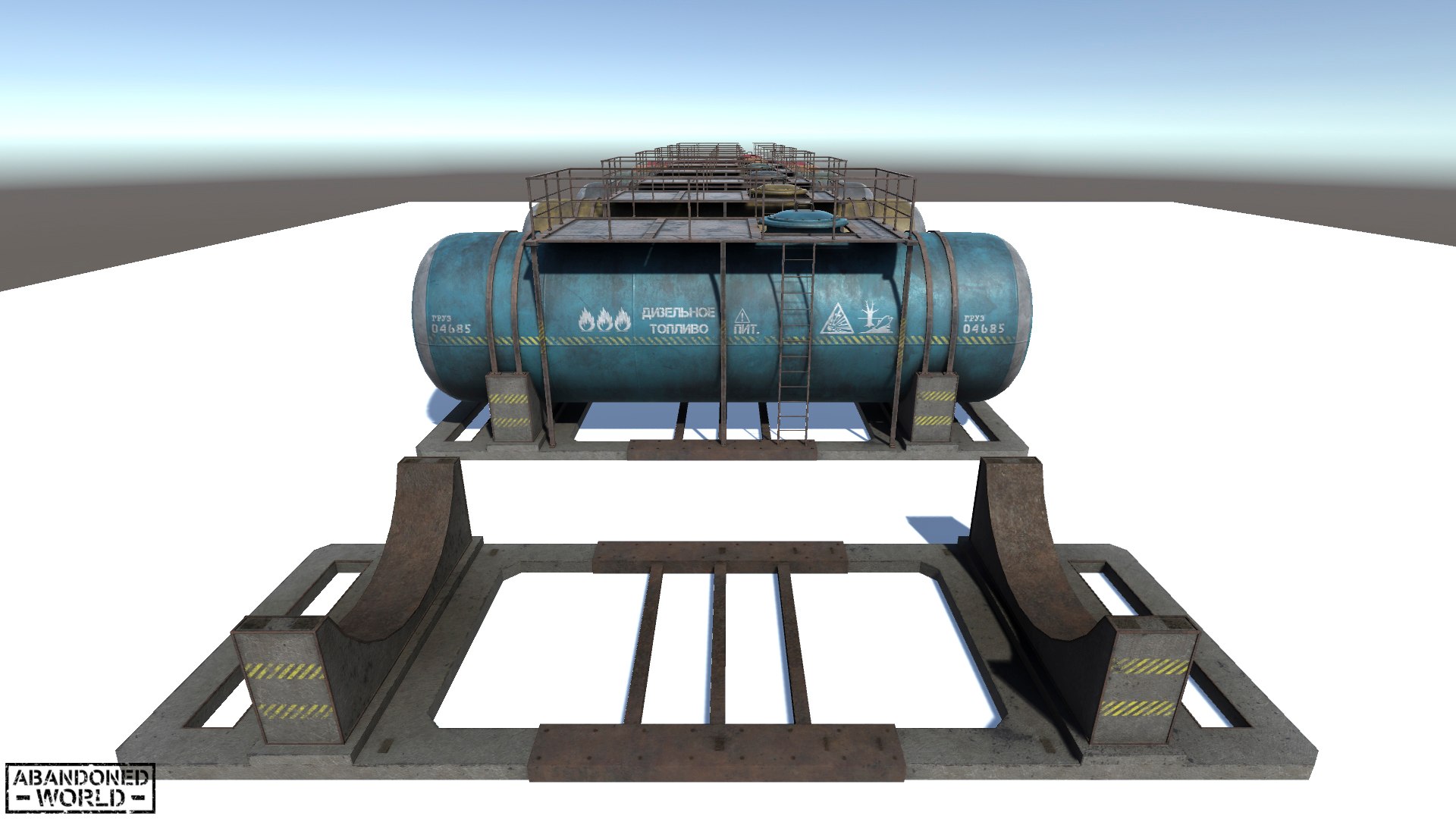 Fuel Tank Diesel 3D Model - TurboSquid 1871664