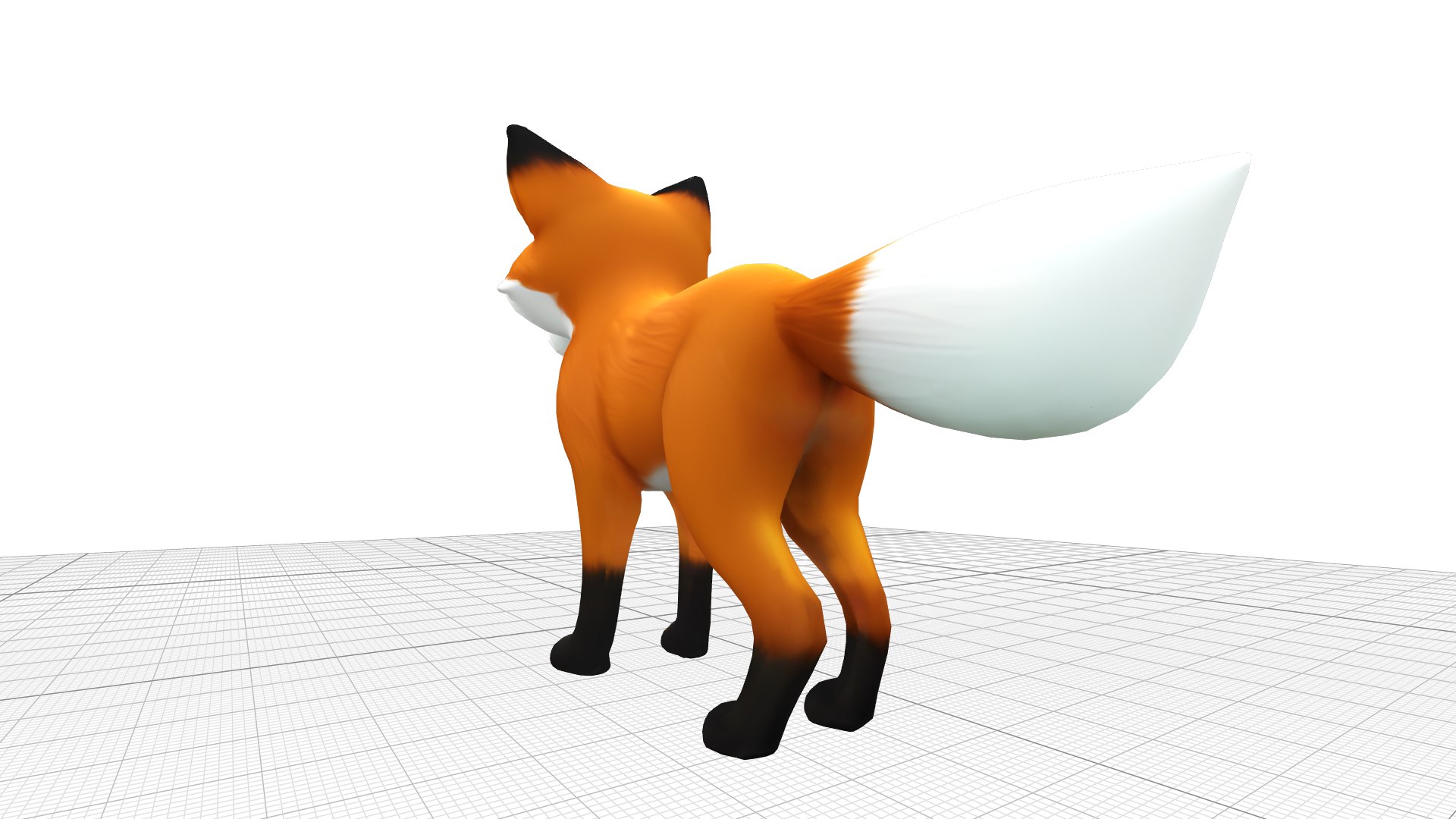 Fox Lowpoly Realistic 3D Model - TurboSquid 2306019